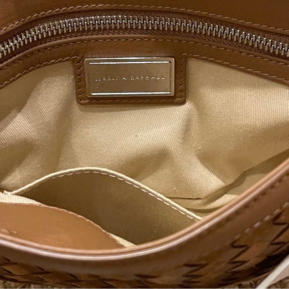 Marina Raphael | Bags | Marina Raphael Rene Woven Leather Bag In Brown ...